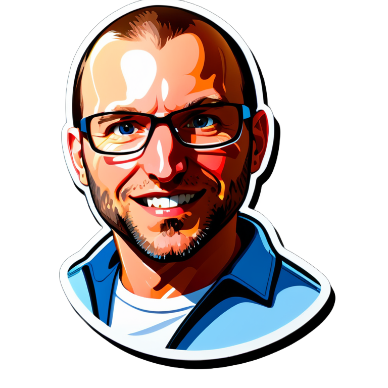 I made an AI sticker of mini me