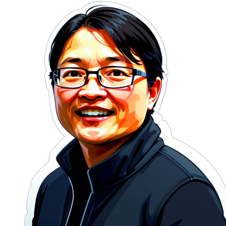 I made an AI sticker of guy