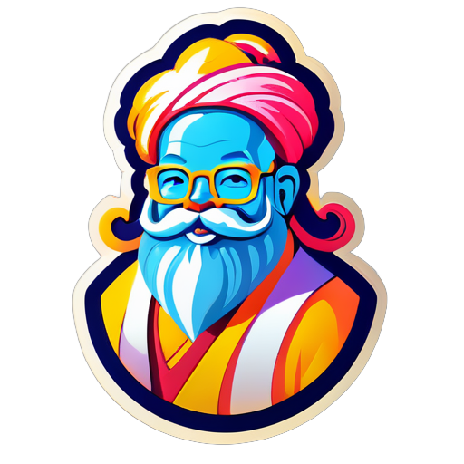 I made an AI sticker of guru