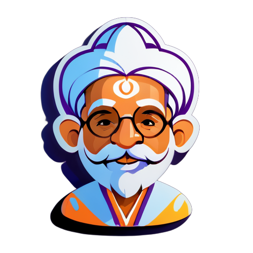 I made an AI sticker of Indian uncle