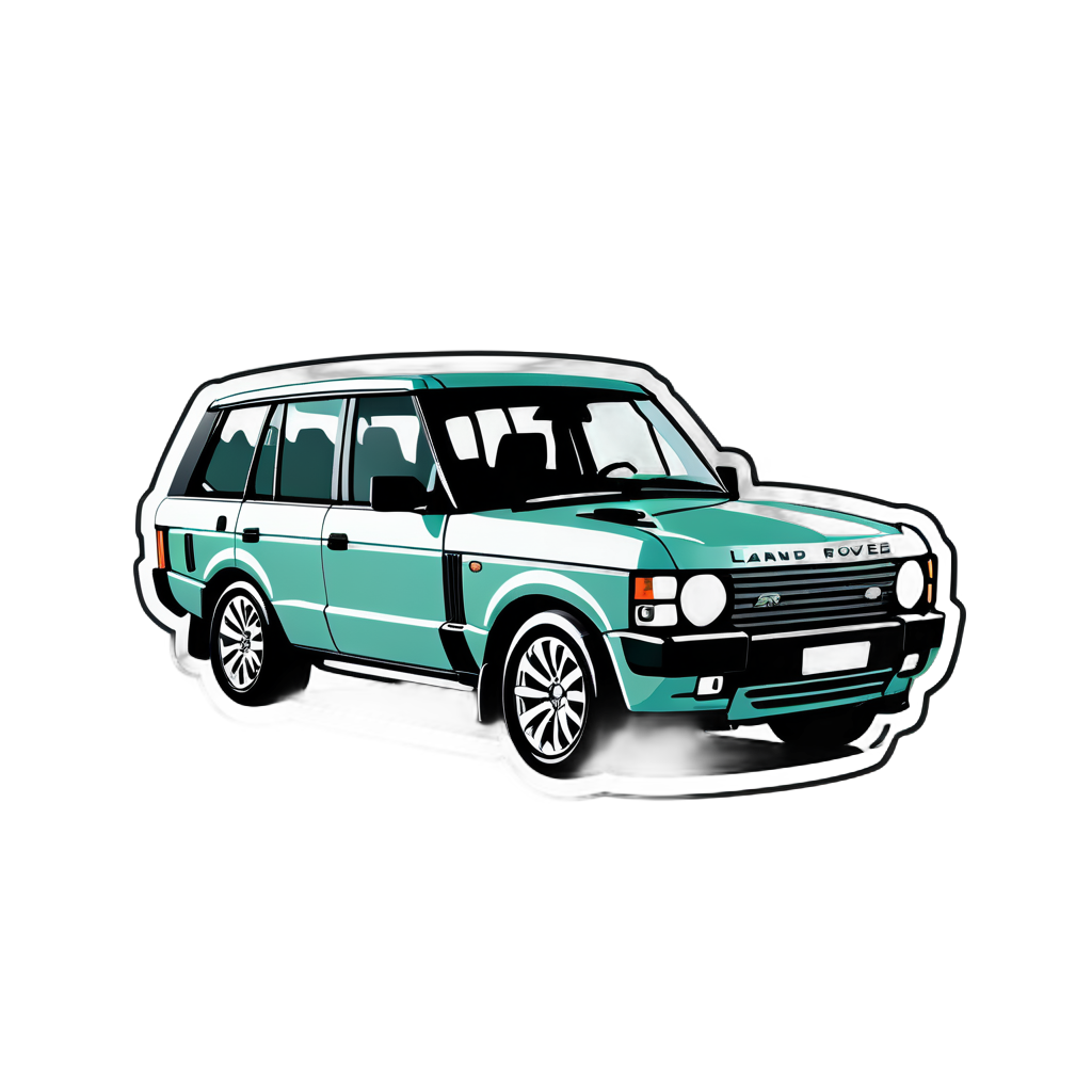 I made an AI sticker of Land Rover Range Rover