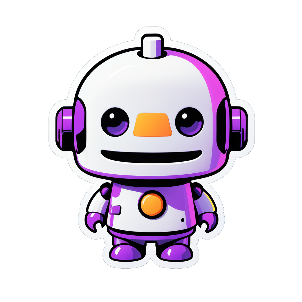 I made an AI sticker of The Karma Bot