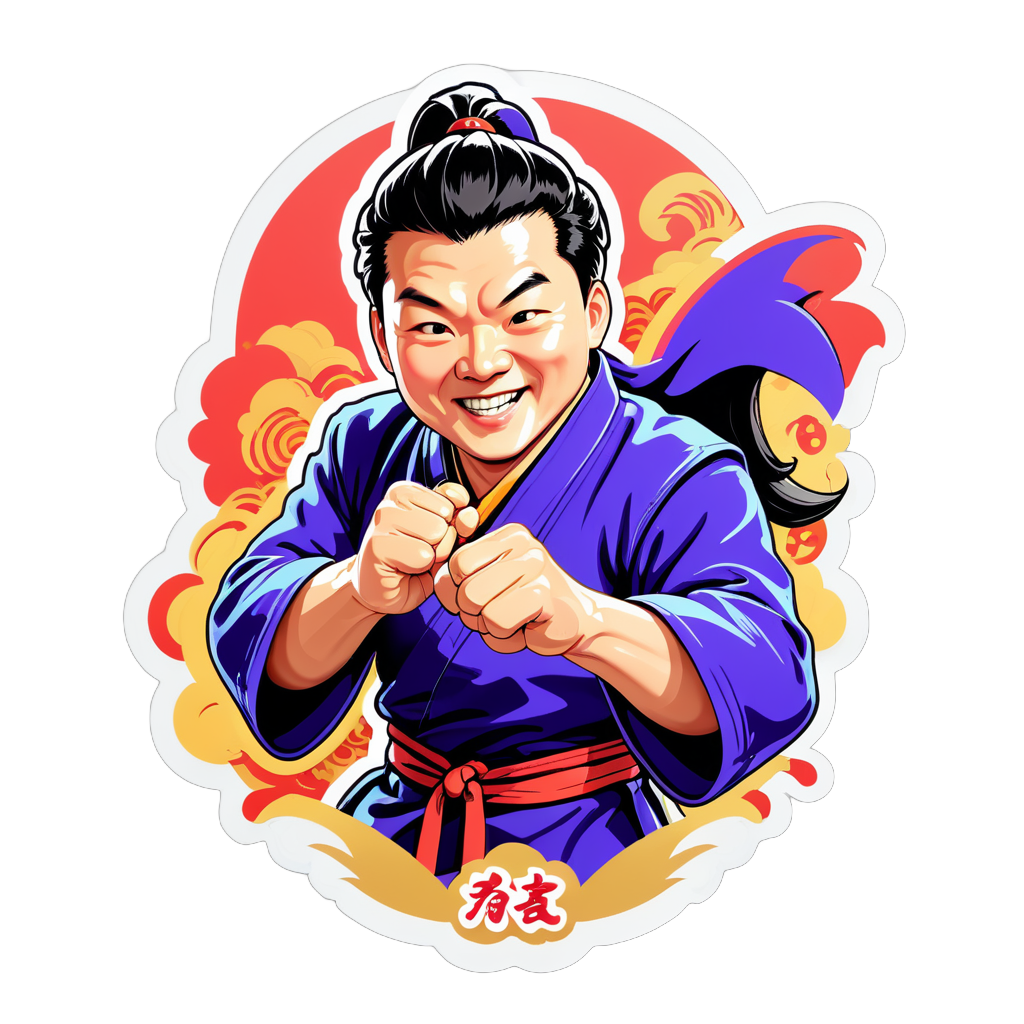 I made an AI sticker of xi jin pin