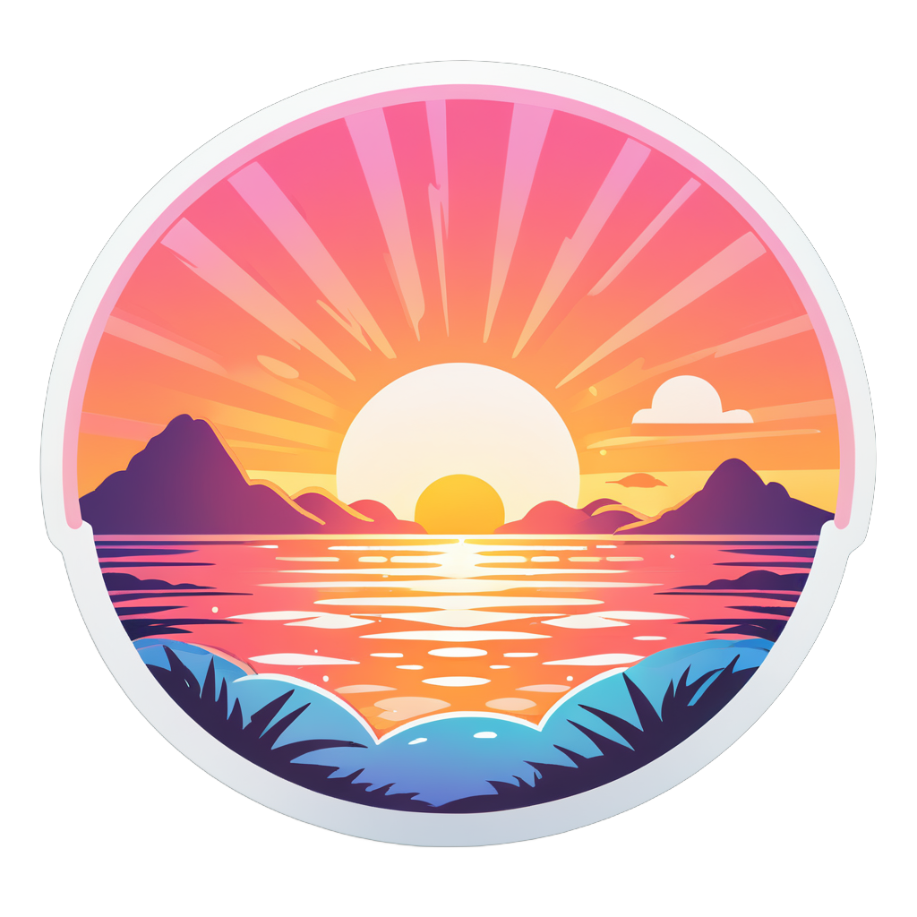 I made an AI sticker of Sunrise