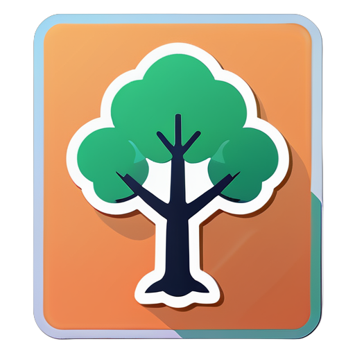 I made an AI sticker of Tree planting