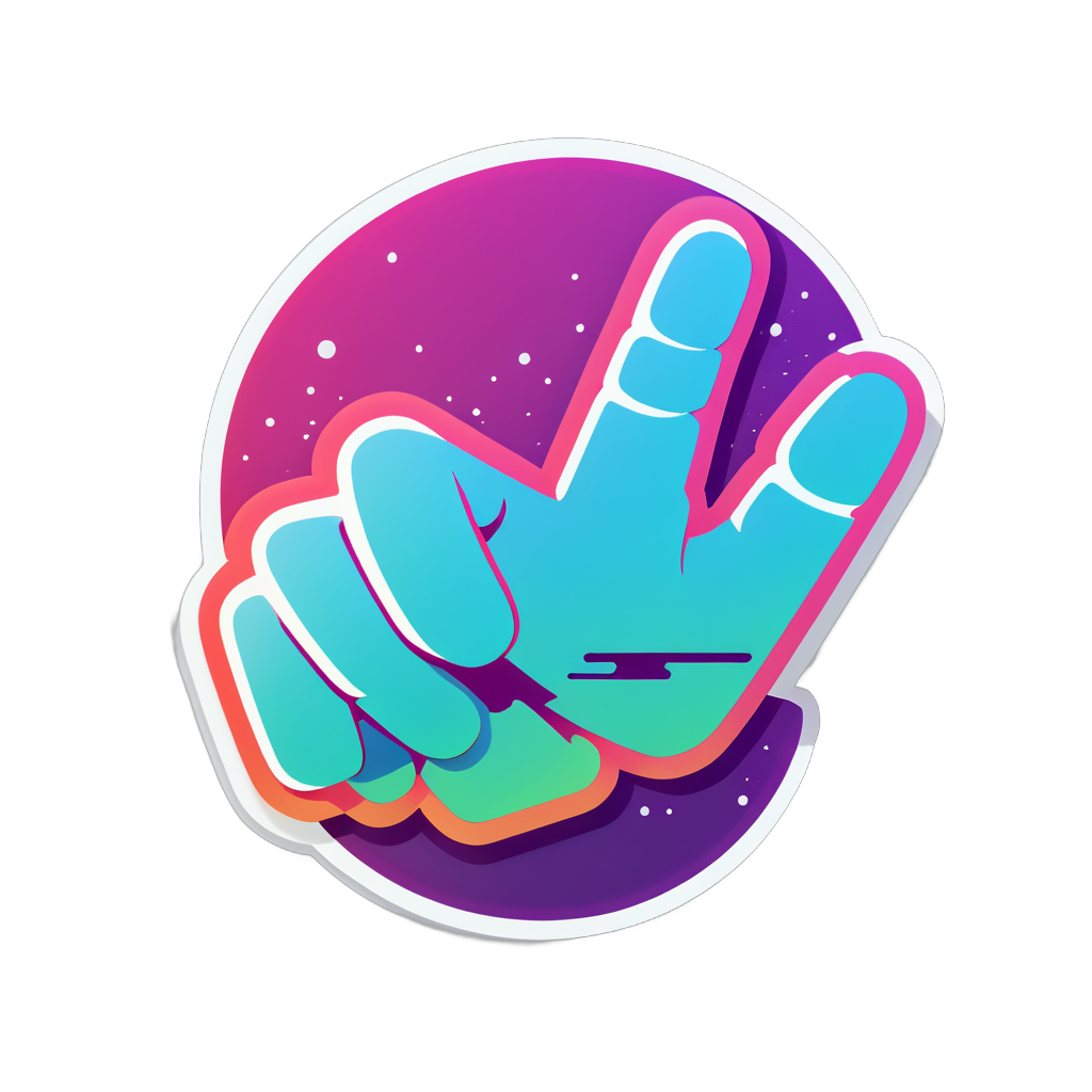 I made an AI sticker of bot thumb-up