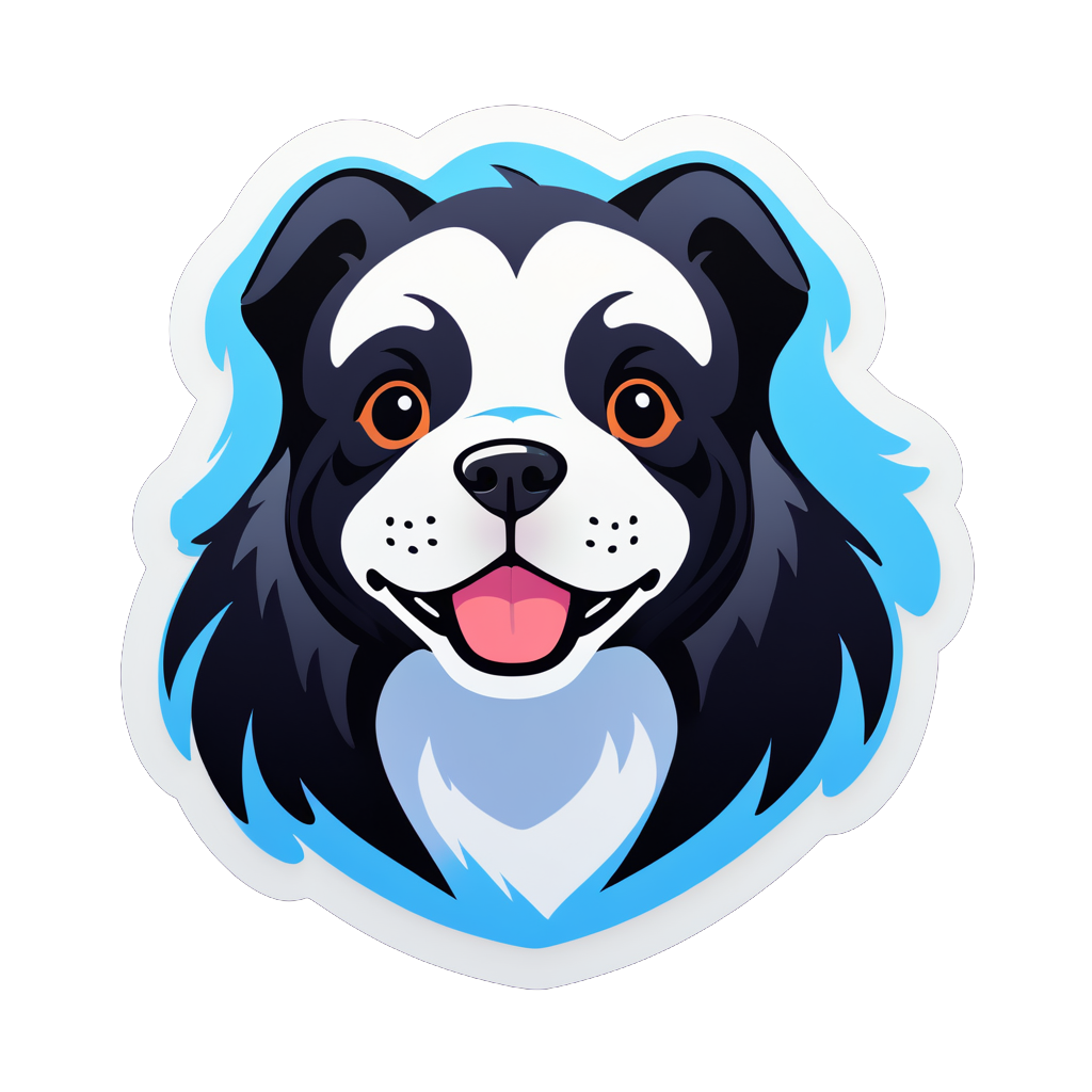 I made an AI sticker of dog