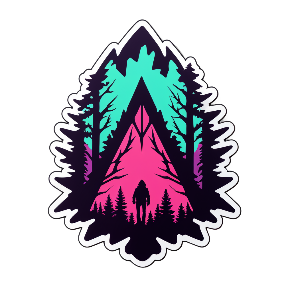 I Made An AI Sticker Of 80s Blair Witch Proyect