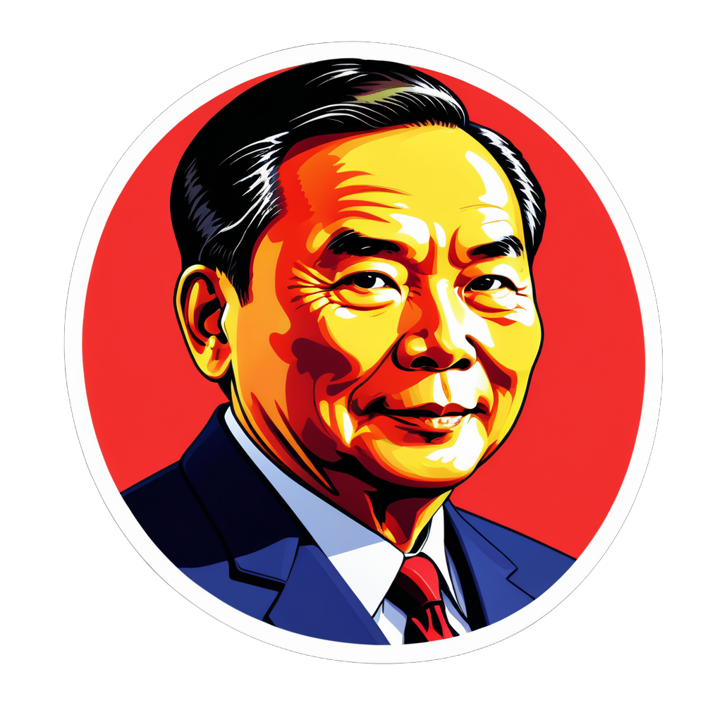 I made an AI sticker of President of the people's Republic of China