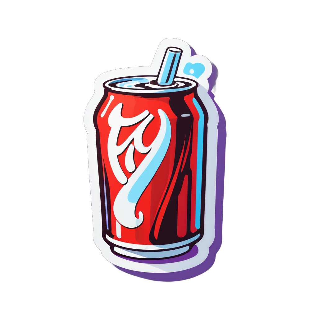 I made an AI sticker of cola