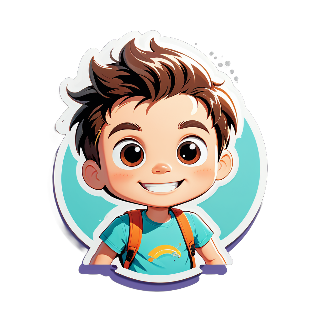 I made an AI sticker of hey boy!