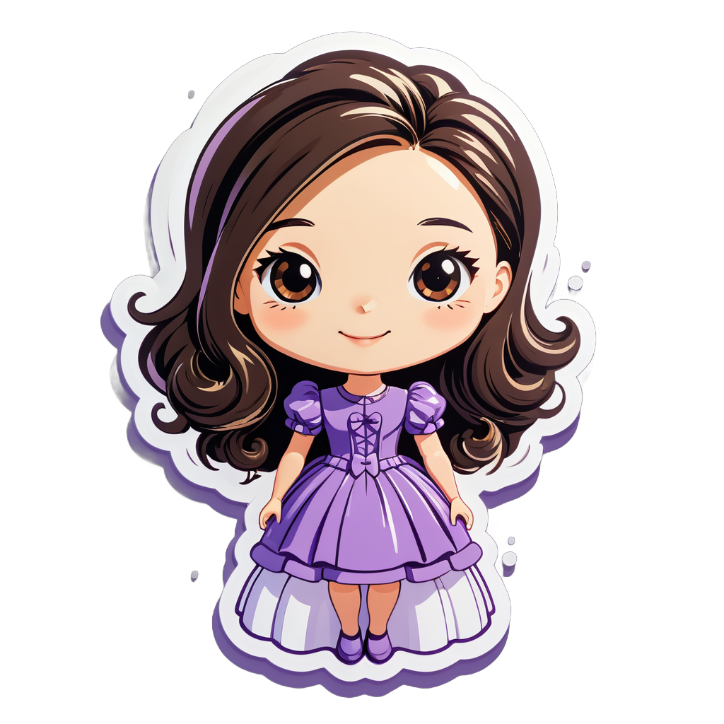 I made an AI sticker of wife