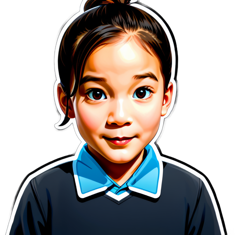 I made an AI sticker of te