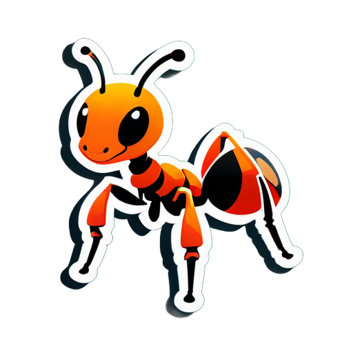 I made an AI sticker of Ant