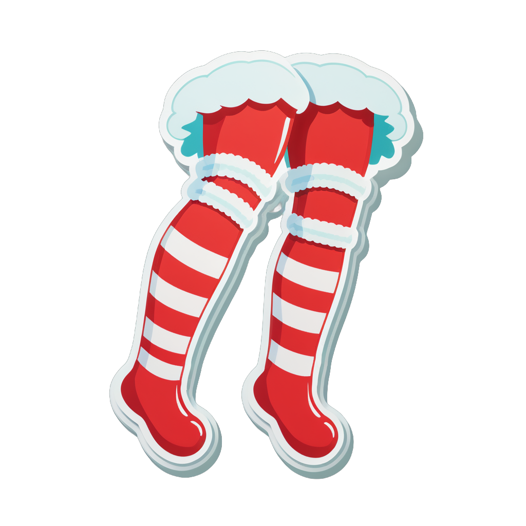 I made an AI sticker of stockings