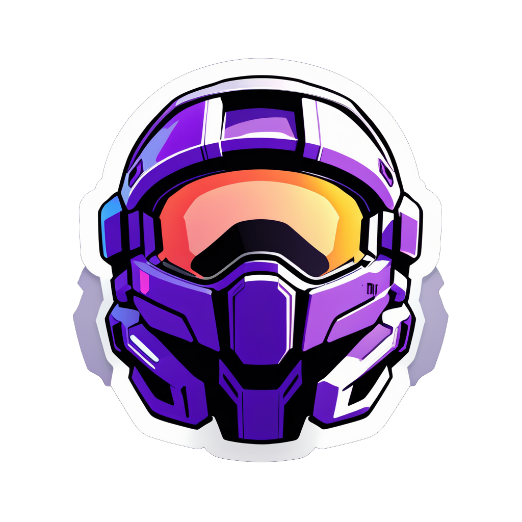 I made an AI sticker of halo