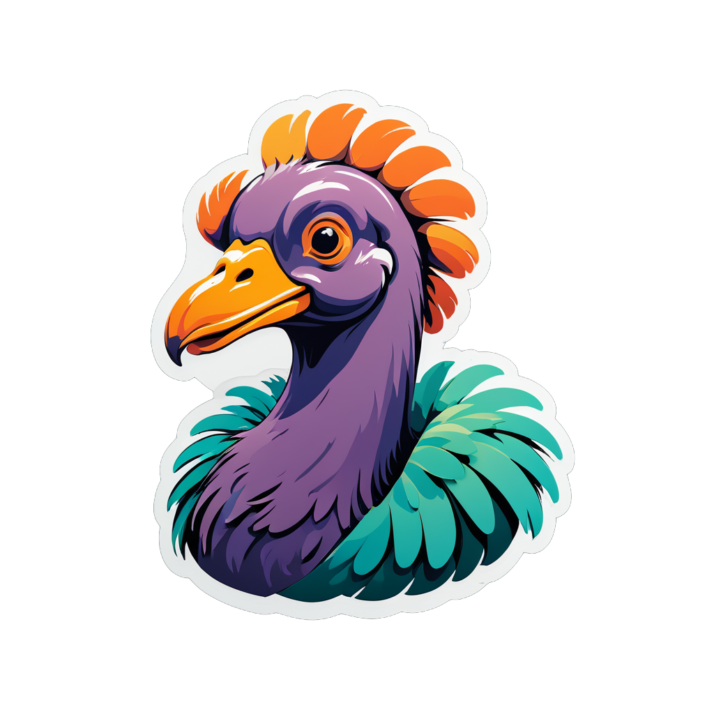 I made an AI sticker of DoDo