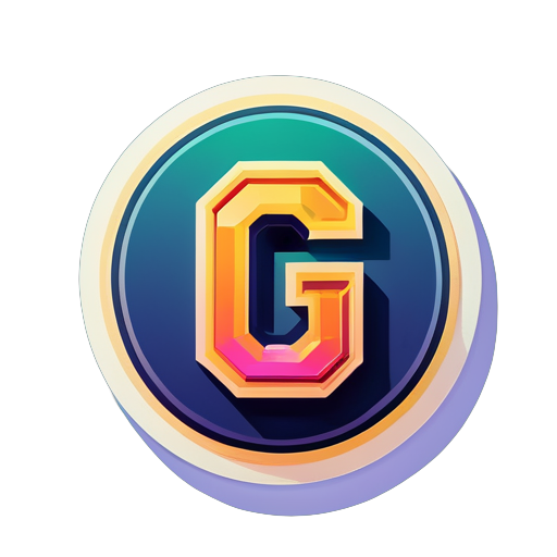 I made an AI sticker of psychology letter G