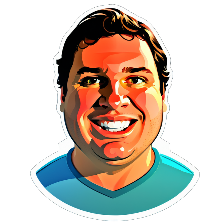 I made an AI sticker of rafa