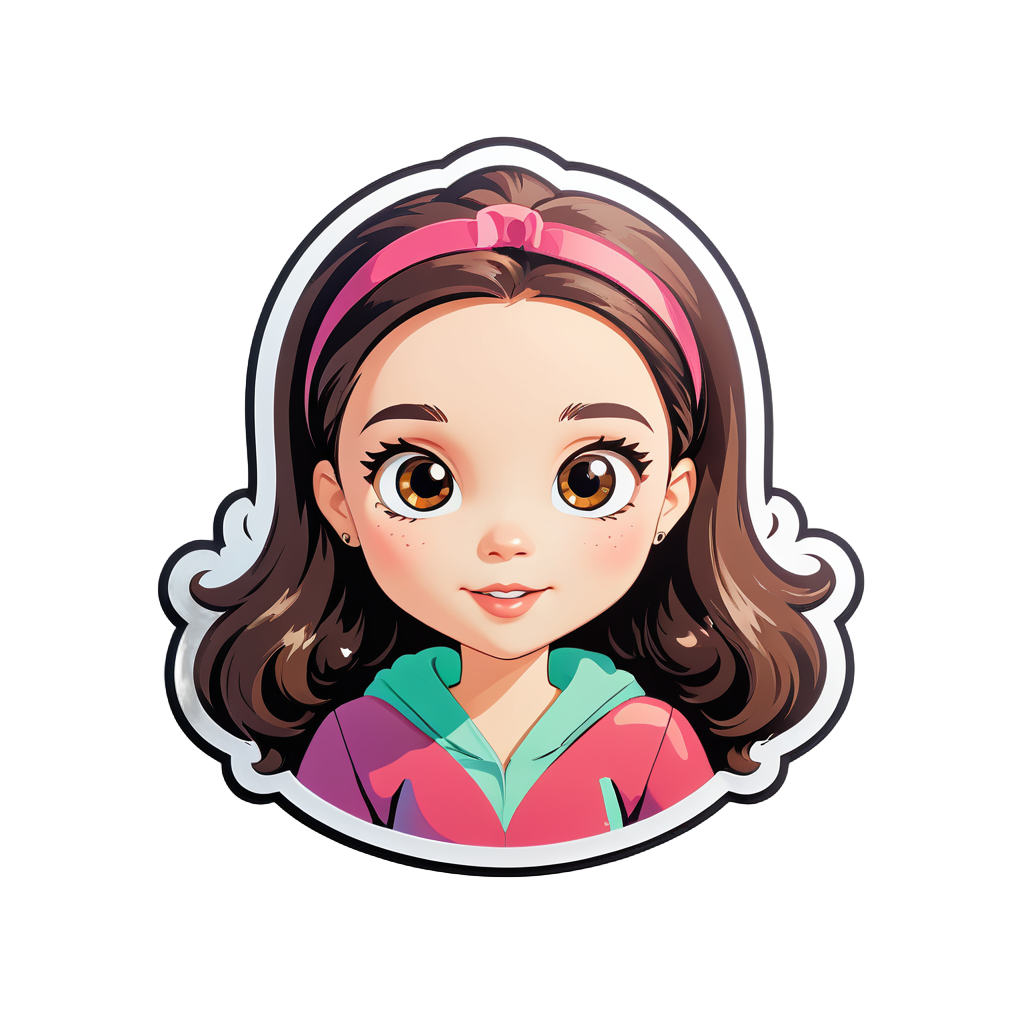 I made an AI sticker of bella
