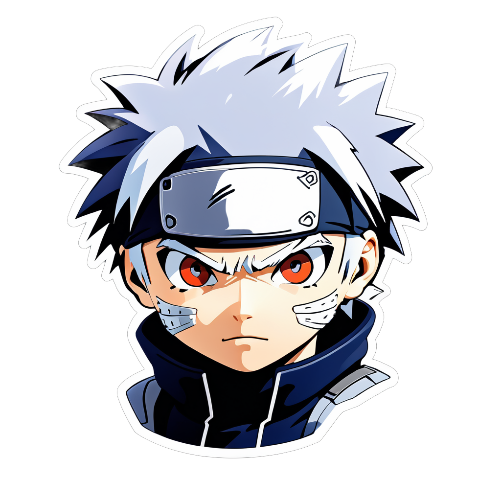 I made an AI sticker of kakashi