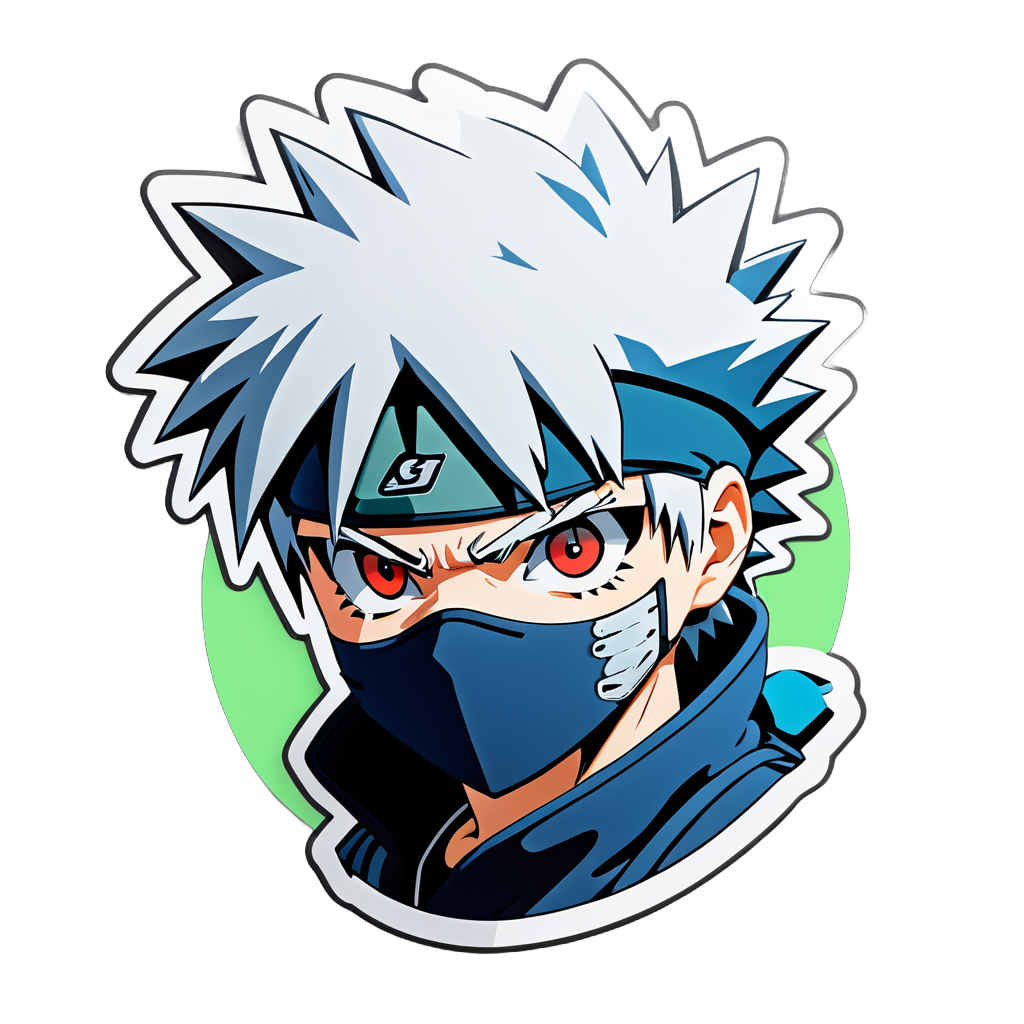 I made an AI sticker of kakashi