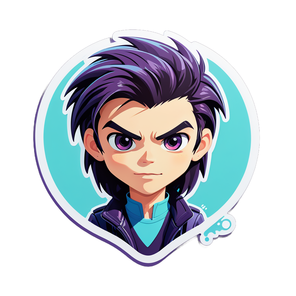 I made an AI sticker of Zane