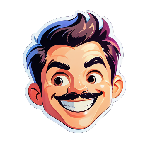 I made an AI sticker of Turn a face into a sticker