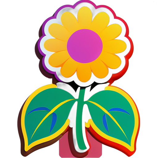 I made an AI sticker of flower