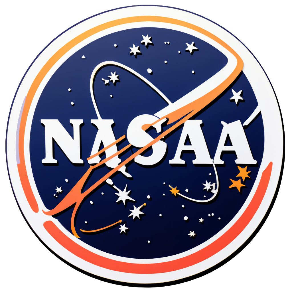 I made an AI sticker of nasa