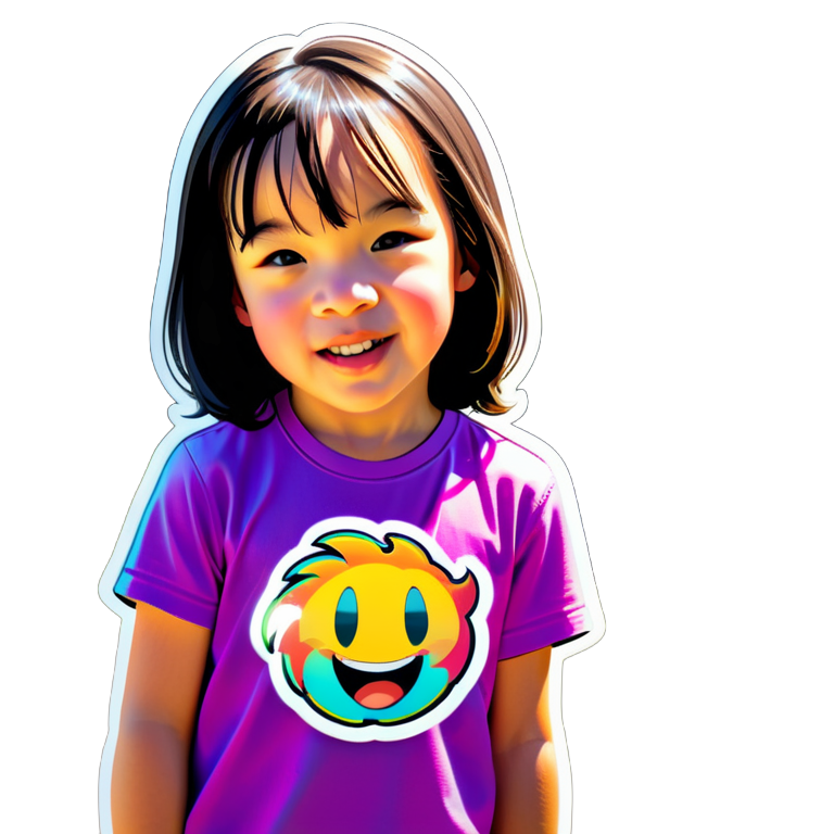 I made an AI sticker of Turn a face into a sticker!