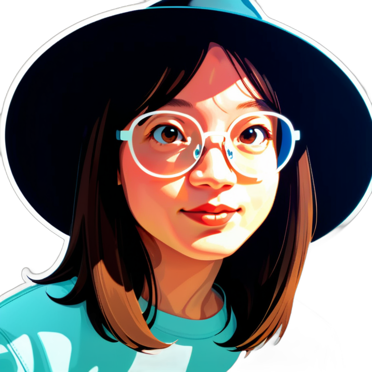 I made an AI sticker of Turn a face into a sticker!