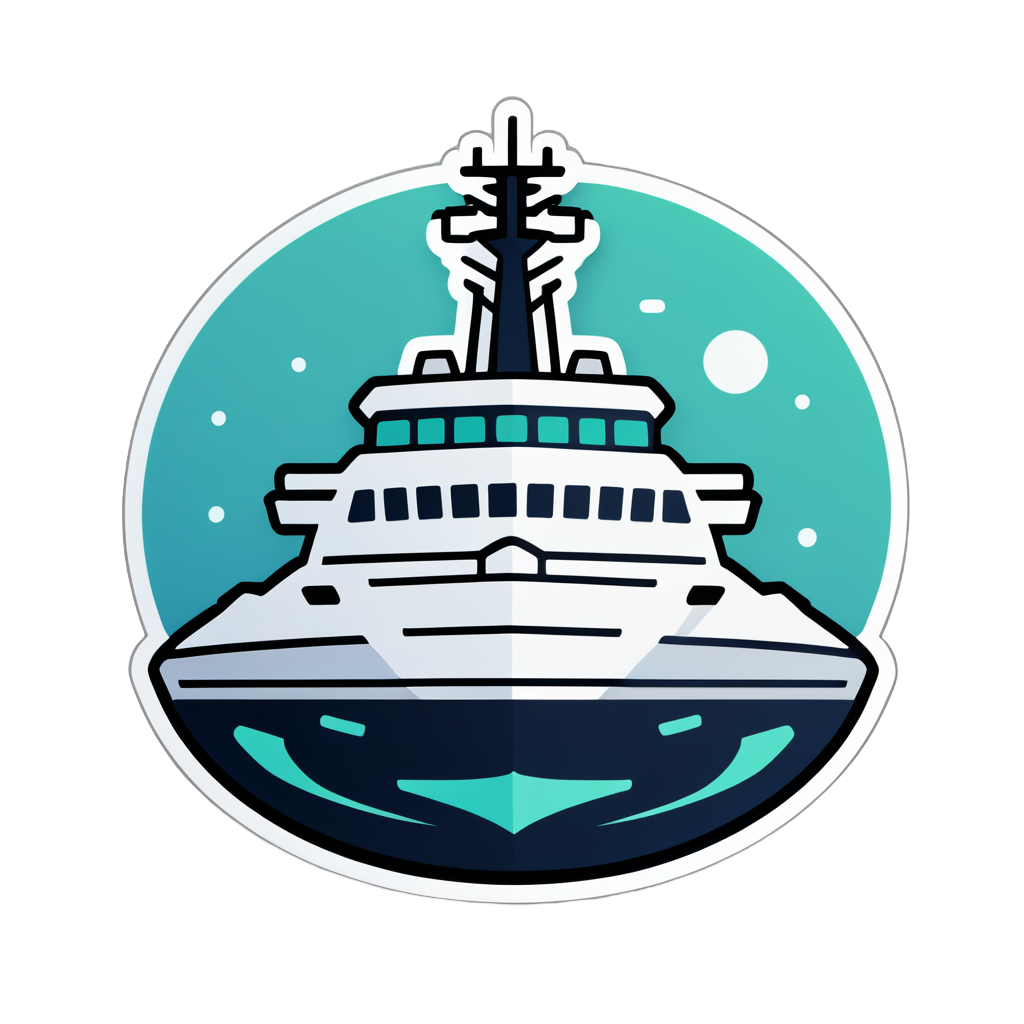 I made an AI sticker of ship AIS