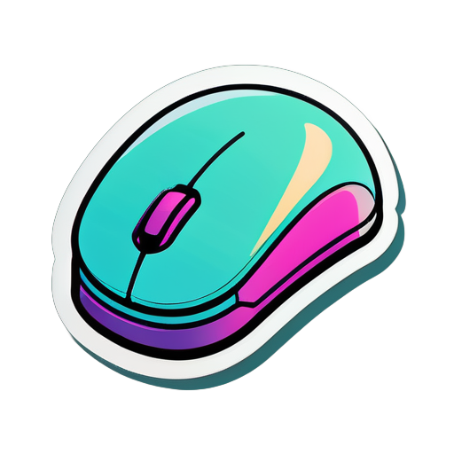 I made an AI sticker of computer mouse