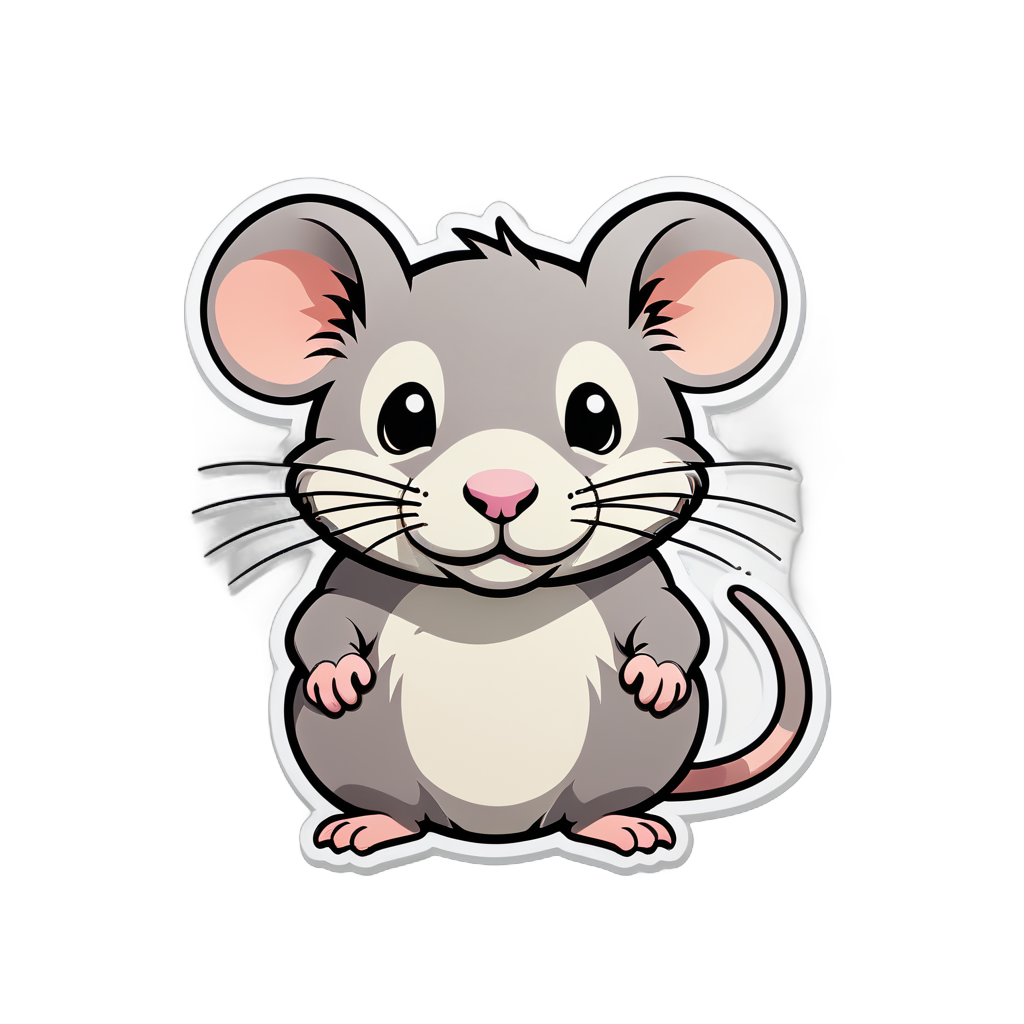 I made an AI sticker of rat