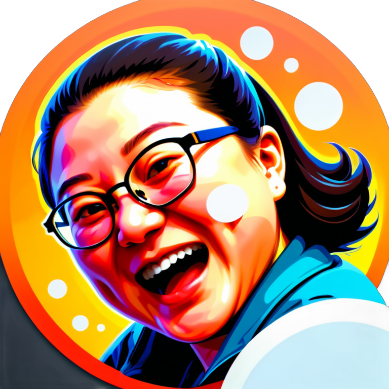 I made an AI sticker of Turn a face into a sticker!