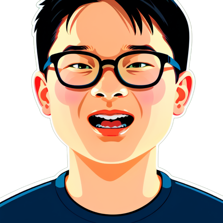 I made an AI sticker of Turn a face into a sticker!