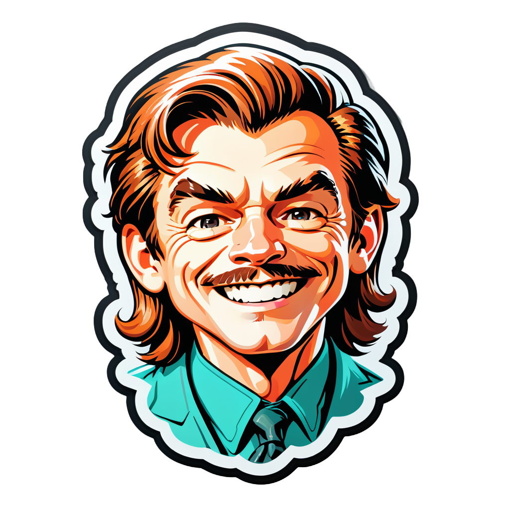 I made an AI sticker of Ron
