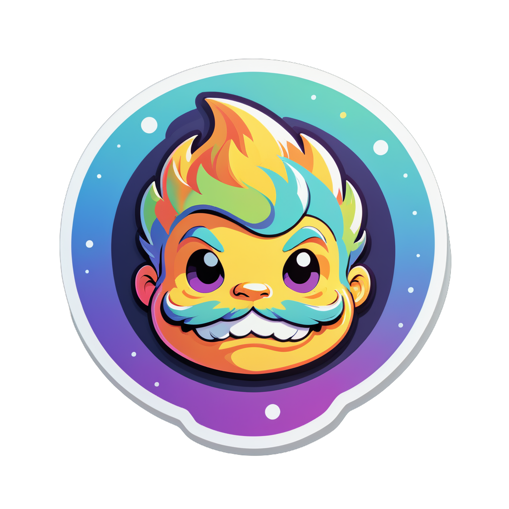 I made an AI sticker of Chris