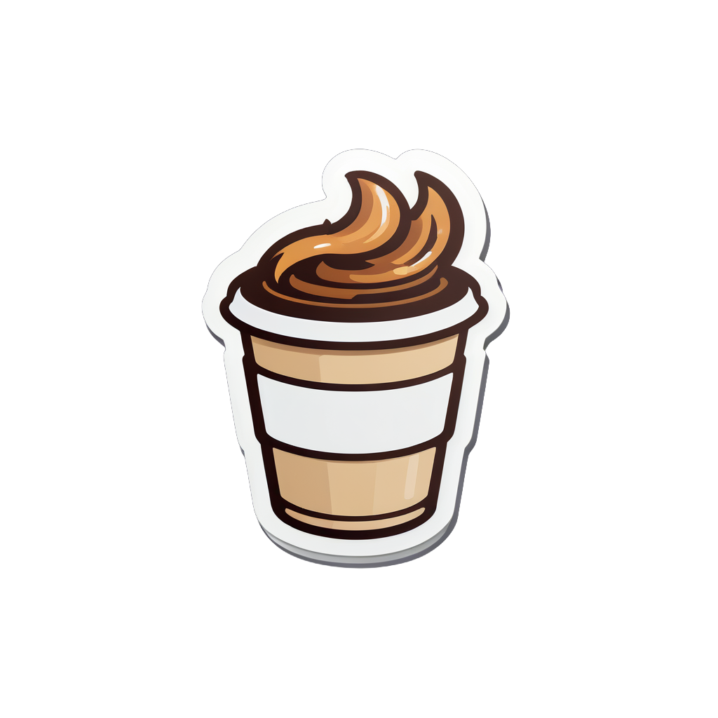 I made an AI sticker of coffee tools