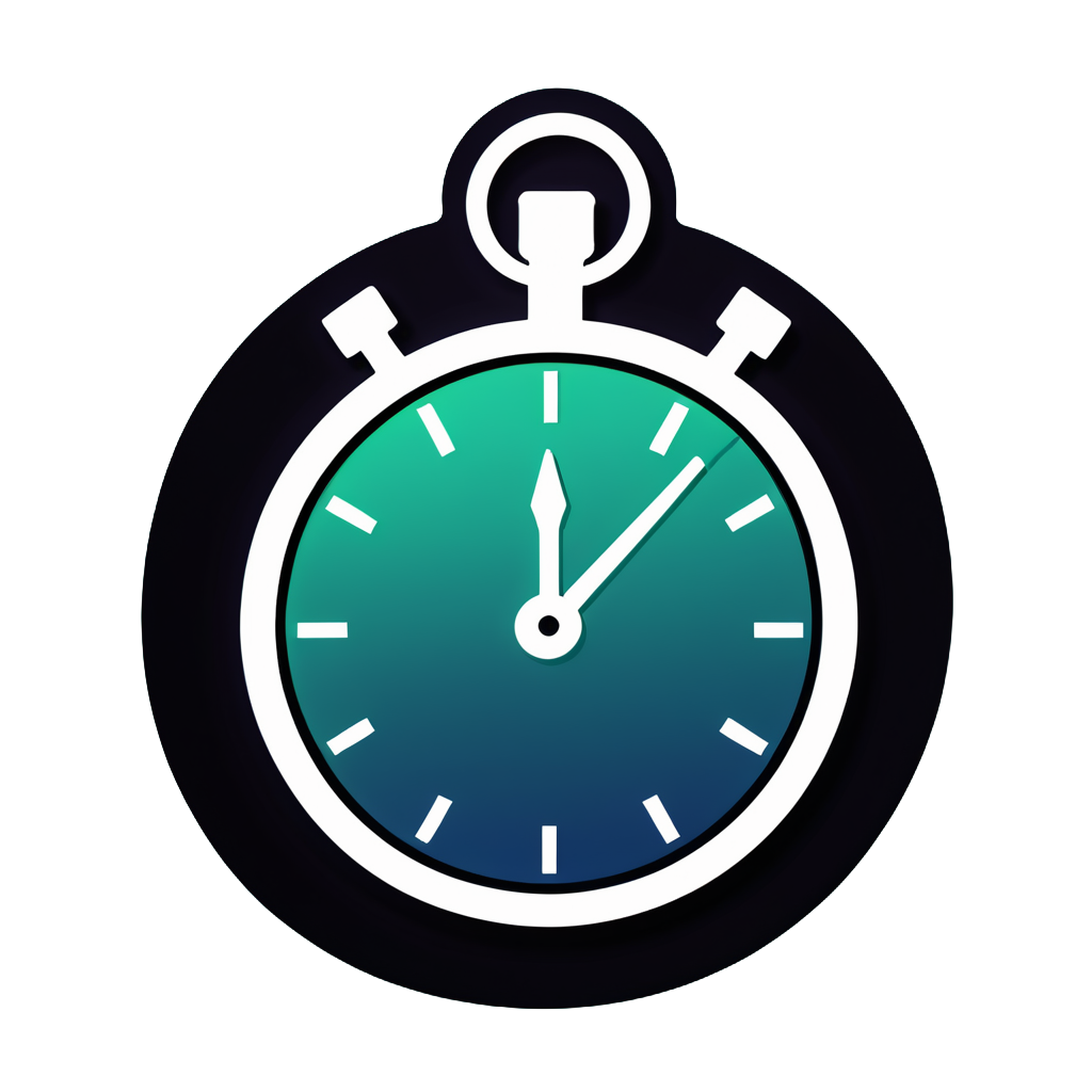I made an AI sticker of stopwatch