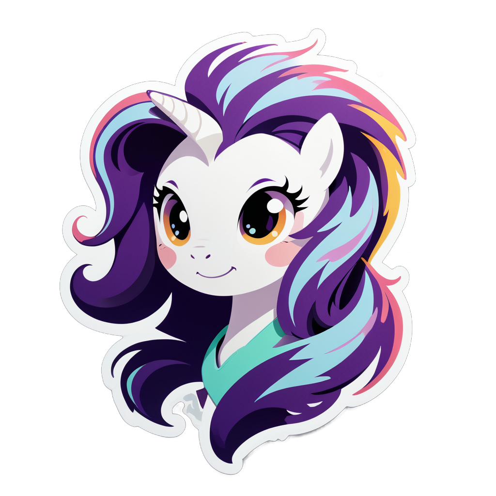 I made an AI sticker of Pony Ma